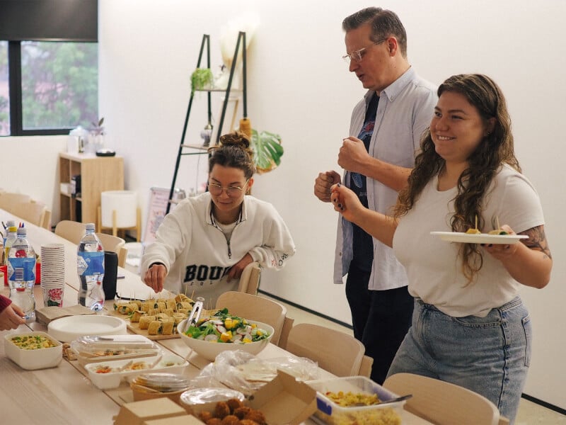 Go Behind-The-Scenes of ClassBento's Festive Potluck Lunch | ClassBento